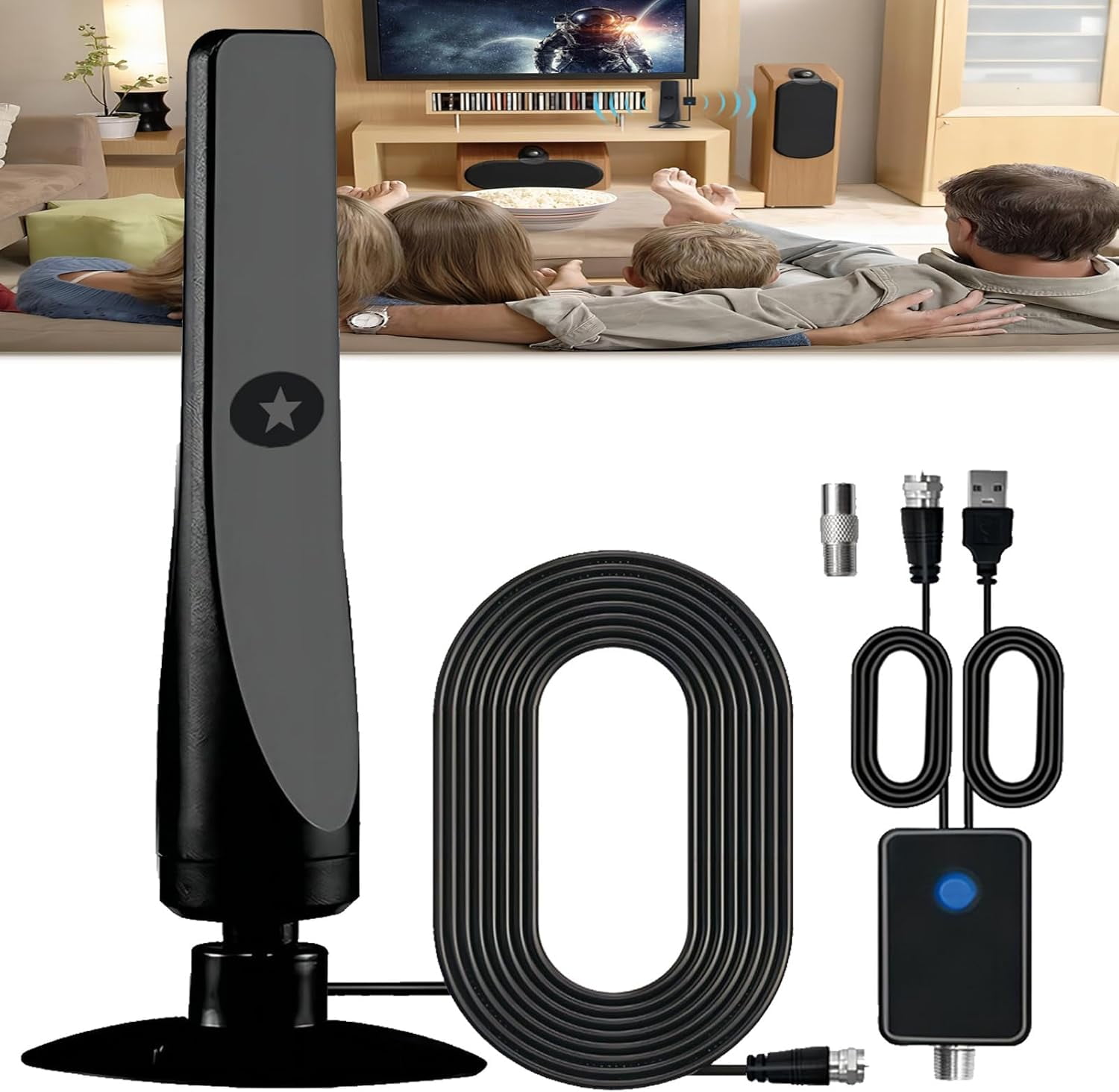 Startune TV Antenna, Optiwave TV Antenna, Wavevista TV Antenna 2025, Wave Vista Smart TV Antenna ...