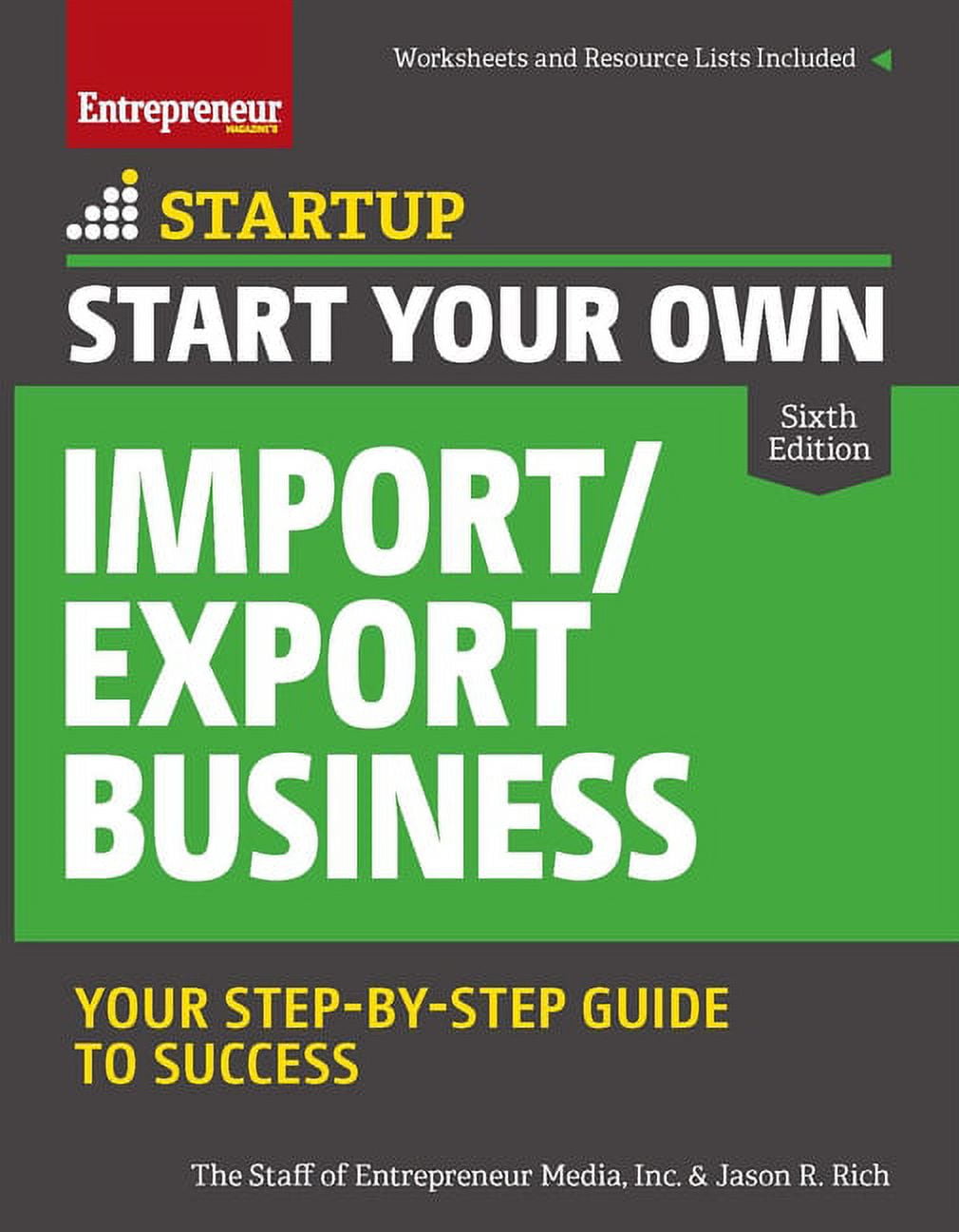 Startup Start Your Own Import/Export Business, (Paperback) - Walmart.com