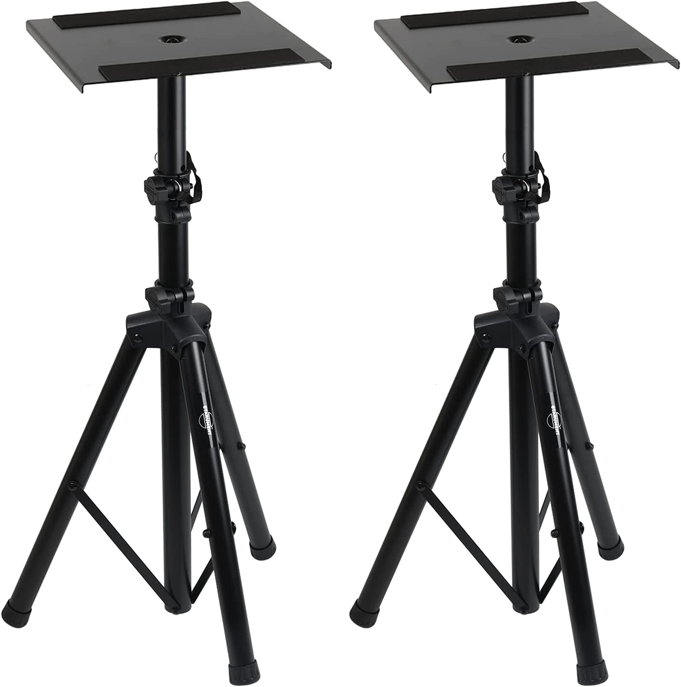 Starument Music Equipment: Studio Monitor Speaker Stands - Heavy-Duty ...