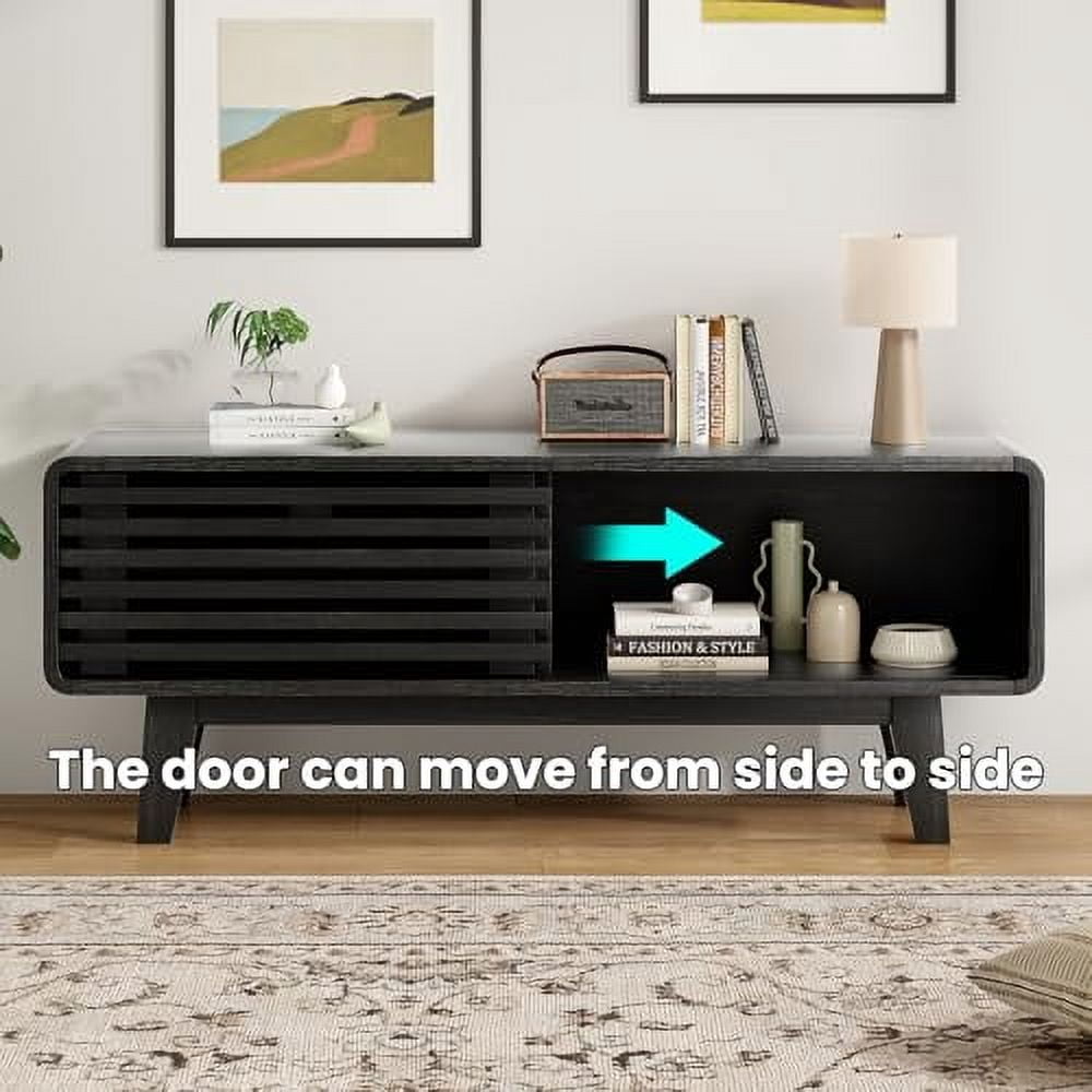 Stary TV Stand for TVs up to 59 inch, Mid Century Modern TV Console ...