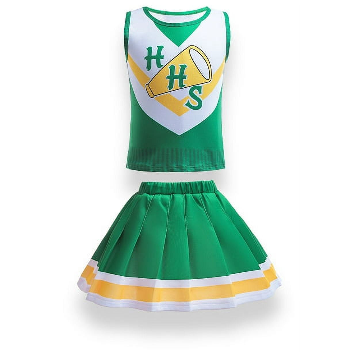 Starynighty Chrissy Womens Cheerleader Costume Cheerleading Role Play Outfit Set Sexy Cheer