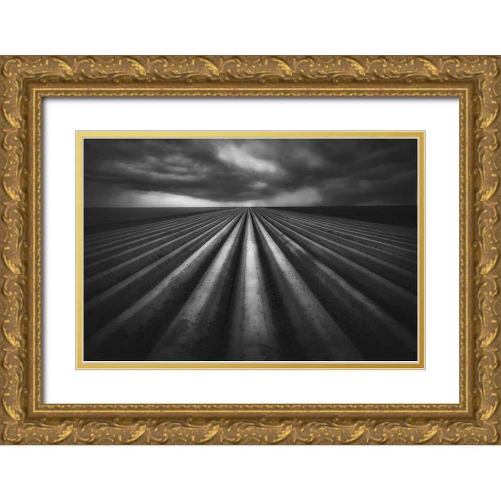 Stas, Marie-Anne 14x11 Gold Ornate Wood Framed with Double Matting ...