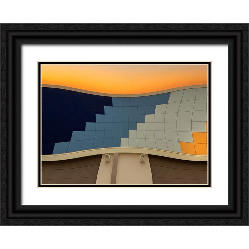 Stas, Marie-Anne 18x14 Black Ornate Wood Framed with Double Matting ...