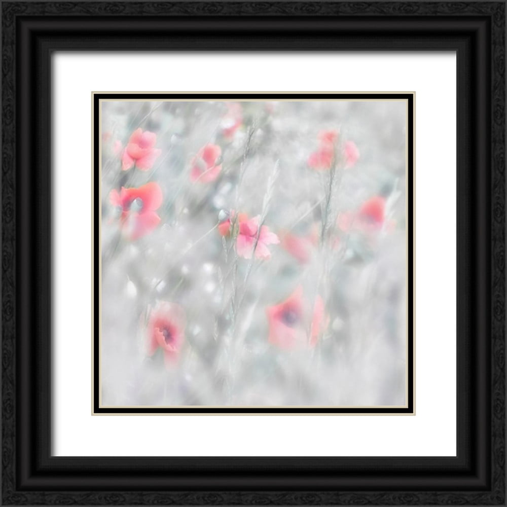 Stas, Marie-Anne 26x26 Black Ornate Wood Framed with Double Matting ...