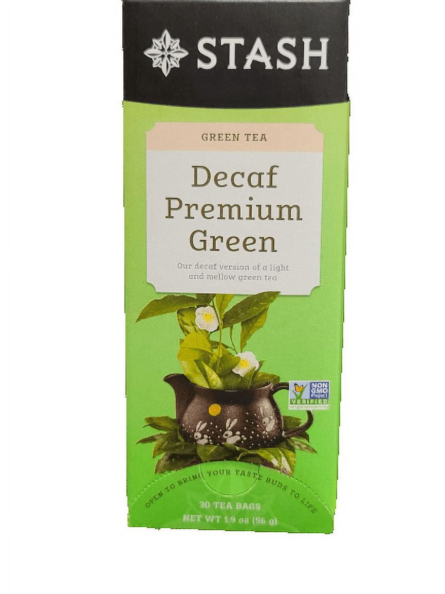 Stash Decaf Premium Green Tea, 2.1oz, 30 Count - Walmart.com