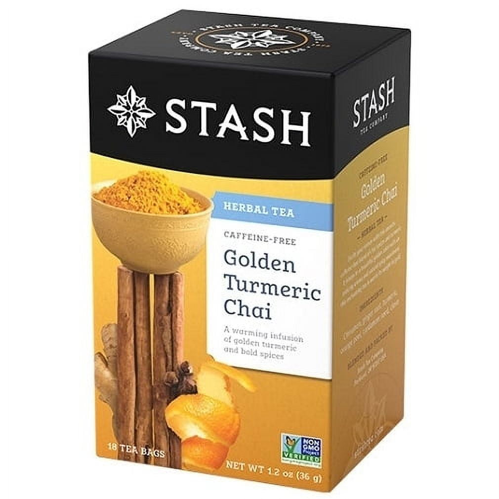 Stash Golden Turmeric Chai Tea - Walmart.com
