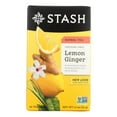 Stash Tea - Herbal - Lemon Ginger - 20 Bags - Case Of 6 - Walmart.com