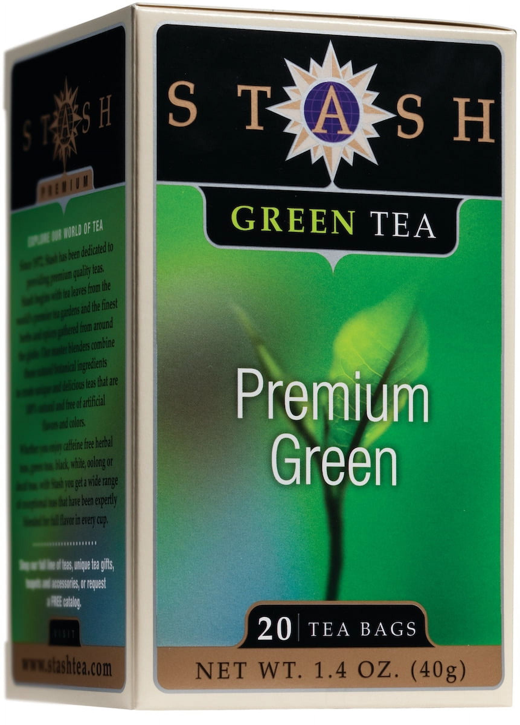 Stash Tea Premium Green Tea, 20 Ct, 1.4 Oz (Pack of 6) - Walmart.com