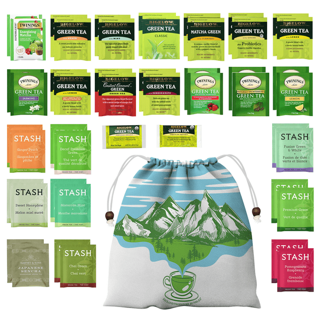 Stash Twinings Green Tea Variety Pack – Luxurious Green Tea Bags ...