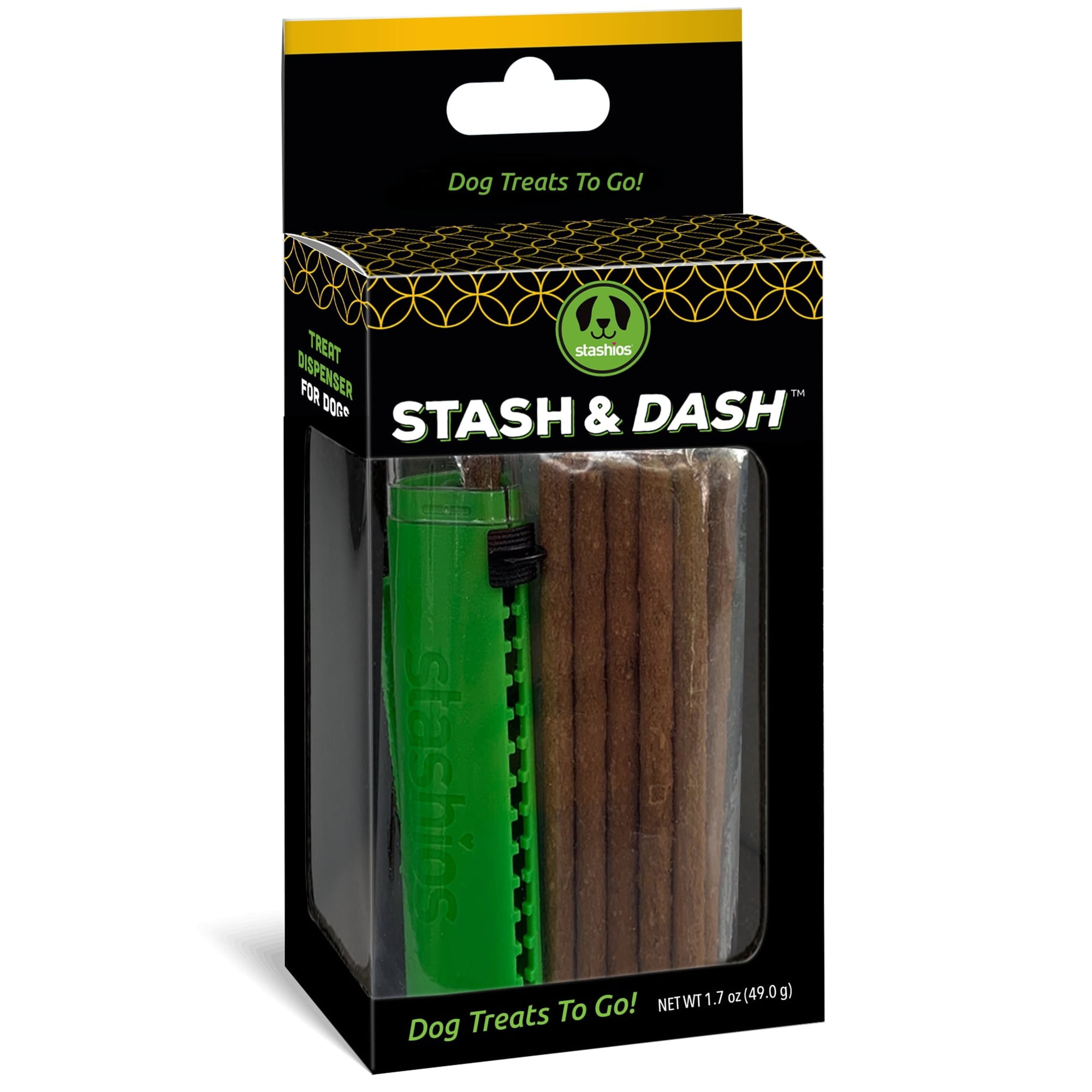 Stashios: Stash & Dash Kit - Cheese Flavor, Dispenser & 10 Sticks ...