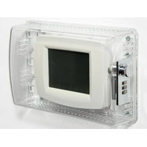 Thermostat Box with Coded Lock Clear Acrylic Thermostat Guard Box Easy ...