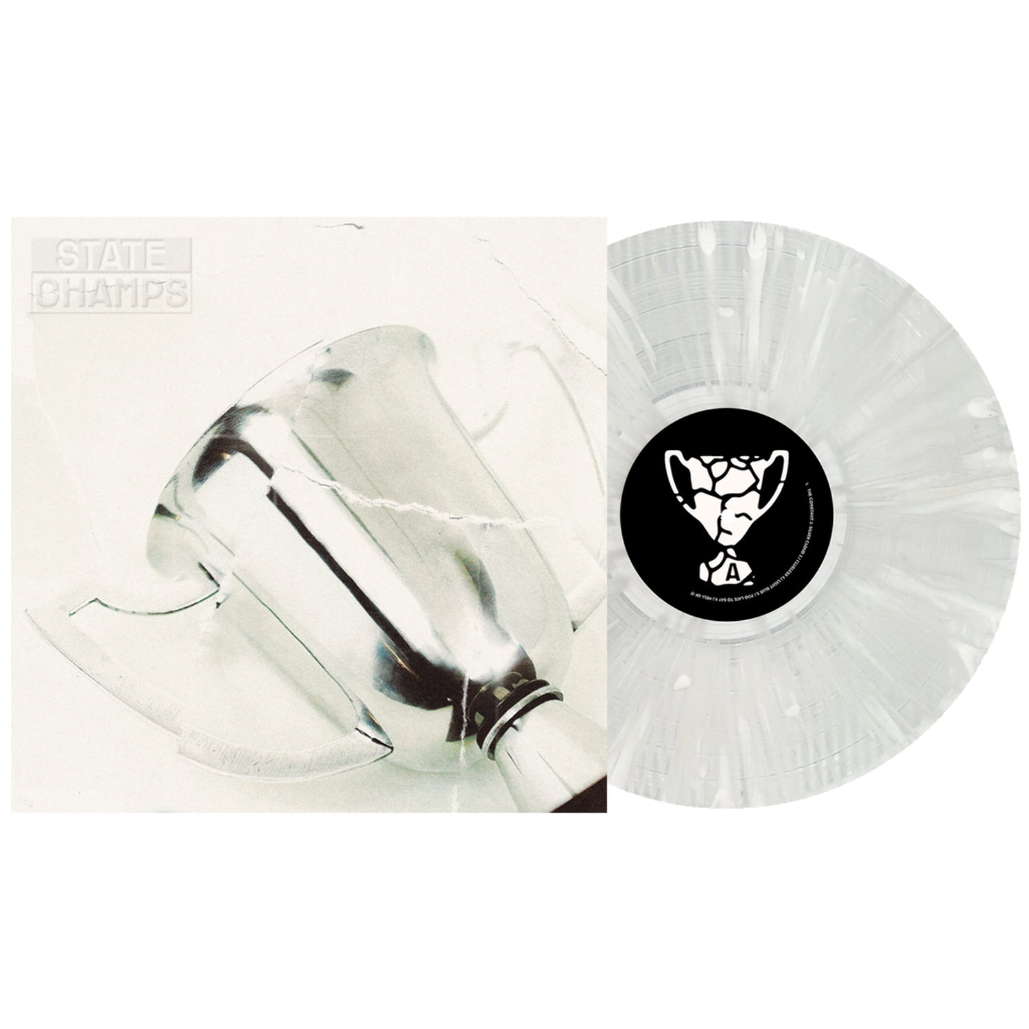 State Champs State Champs (Indie Exclusive, Clear w/ White Splatter ...