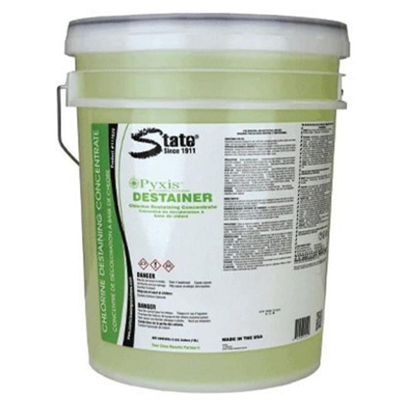 State Cleaning Solutions 11726700 5 gal Pyxis Destainer Concentrate ...