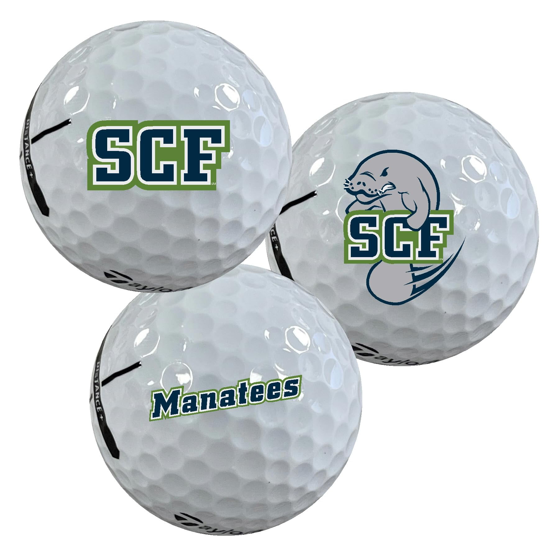 State College of Florida Manatees Logo Edition Taylormade Distance+ ...