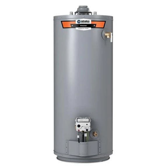 State Electronic Gas 240 V Water Heater, 50 Gallon with LED Status ...