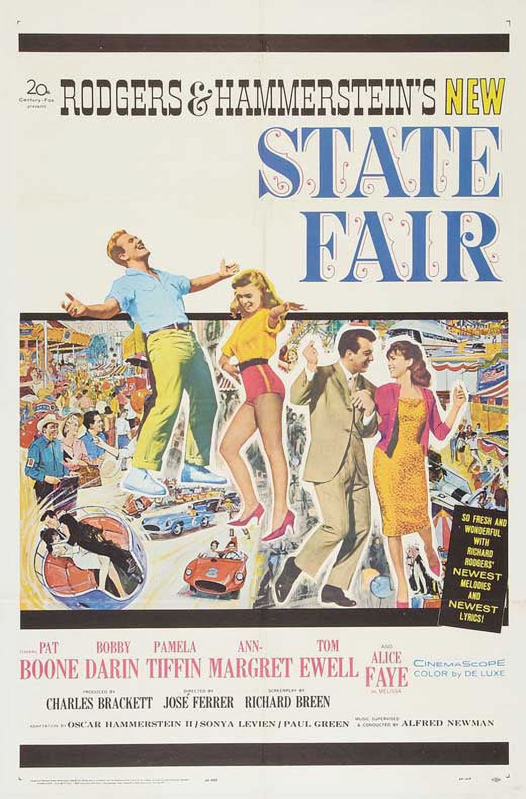 State Fair - movie POSTER (Style D) (27" x 40") (1962) - Walmart.com
