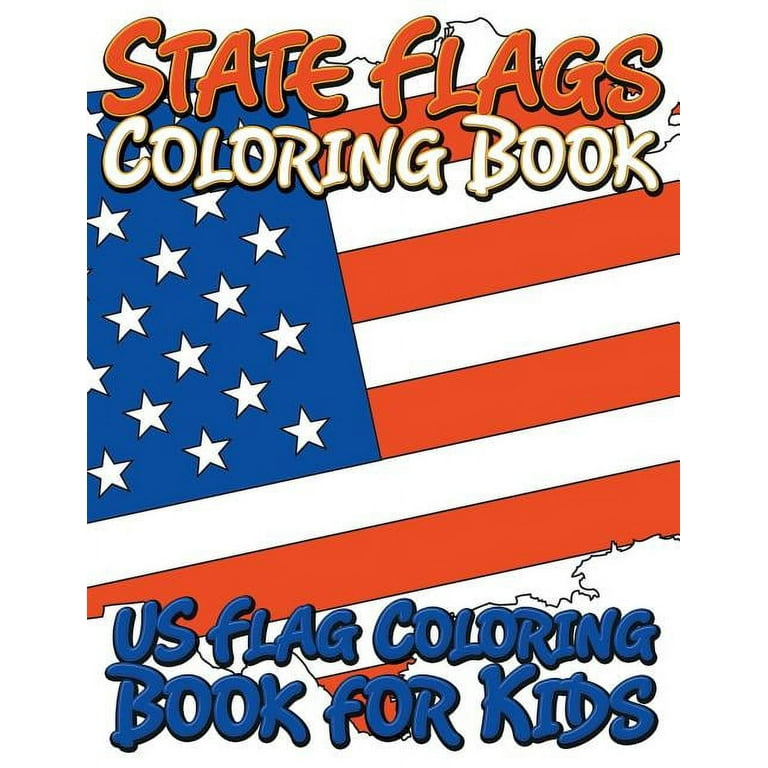 state flags coloring pages