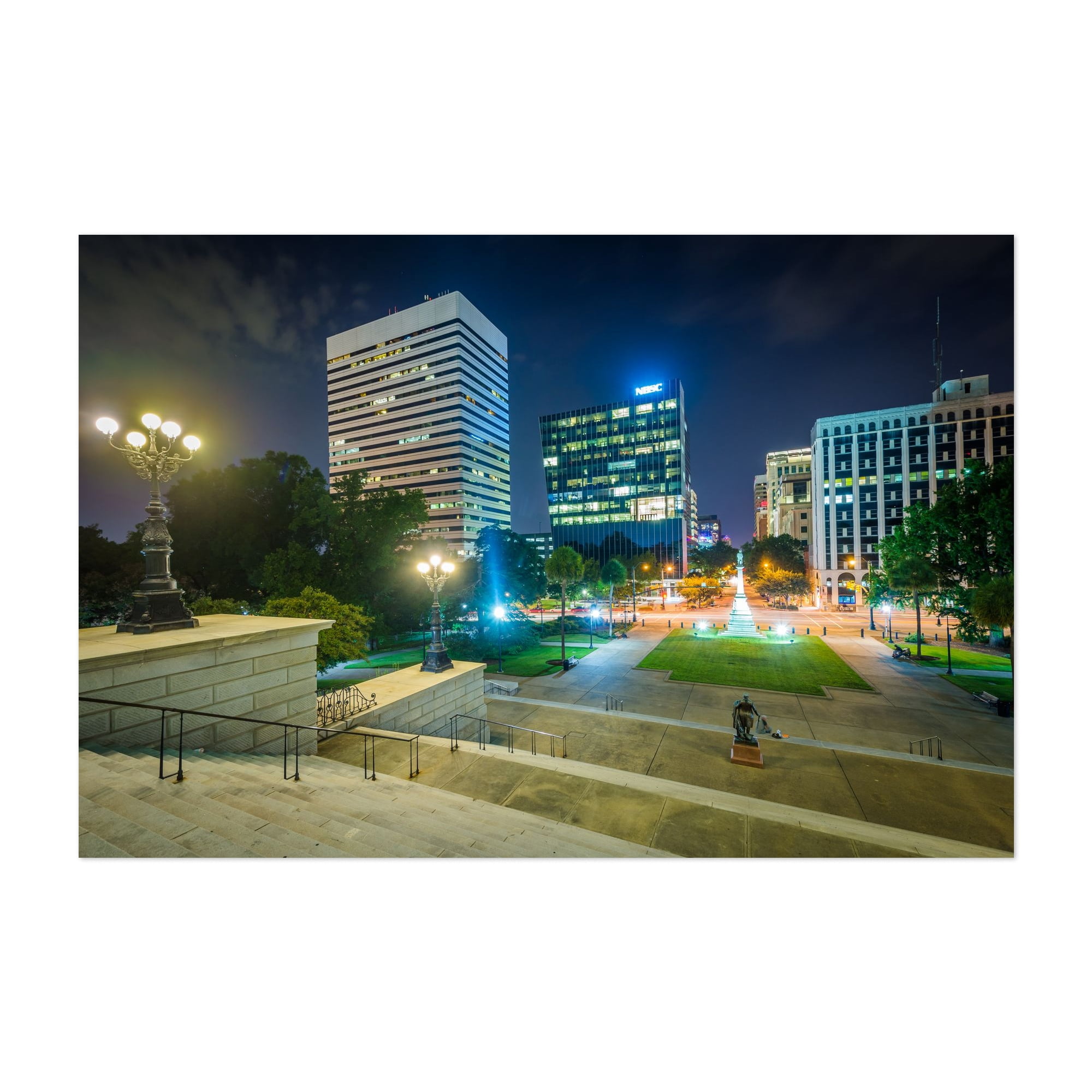 From the State House - Columbia South Carolina Photography Cityscape ...