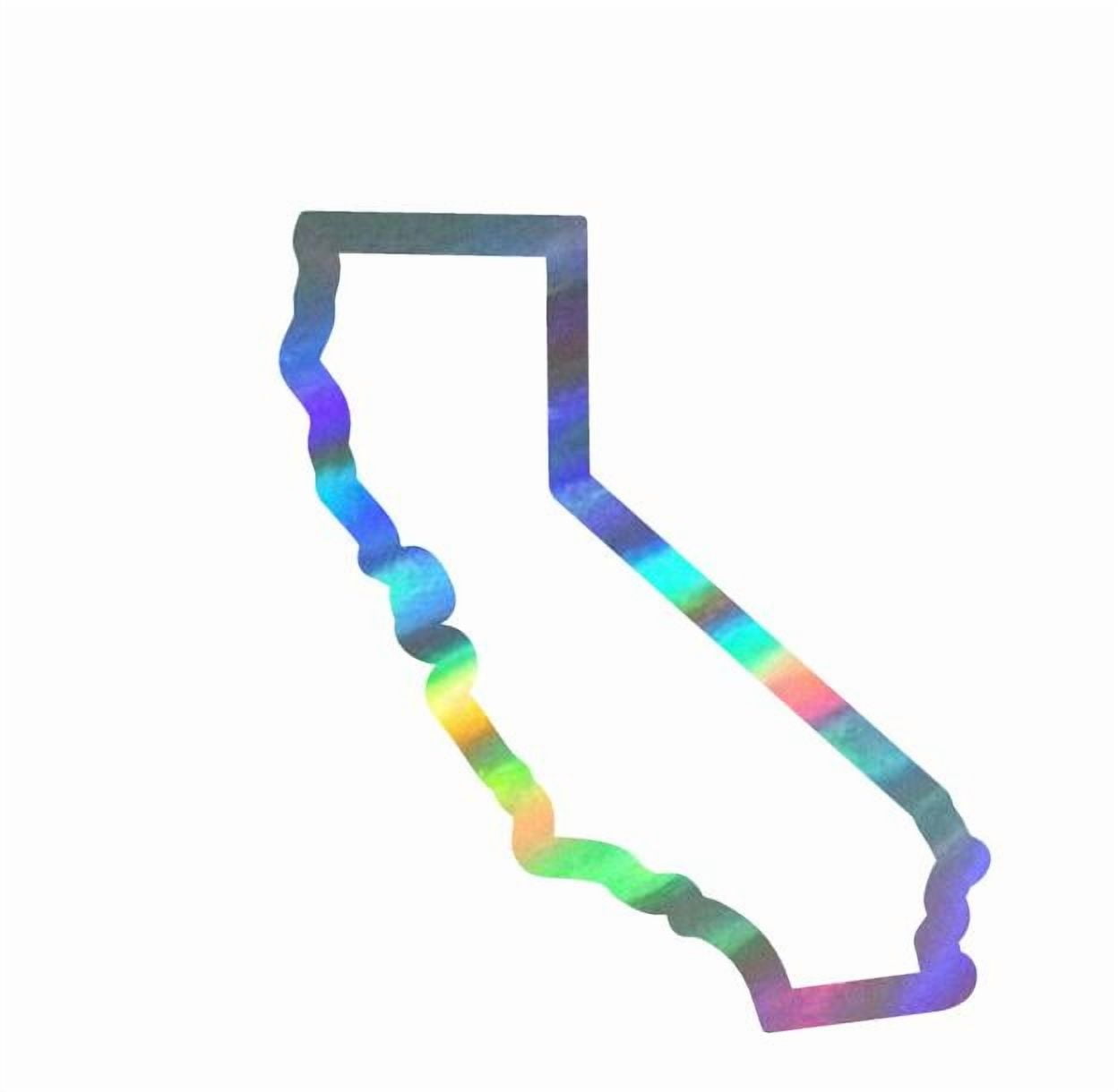 State Map Outline California Vinyl Decal Sticker UV & Waterproof Bumper ...