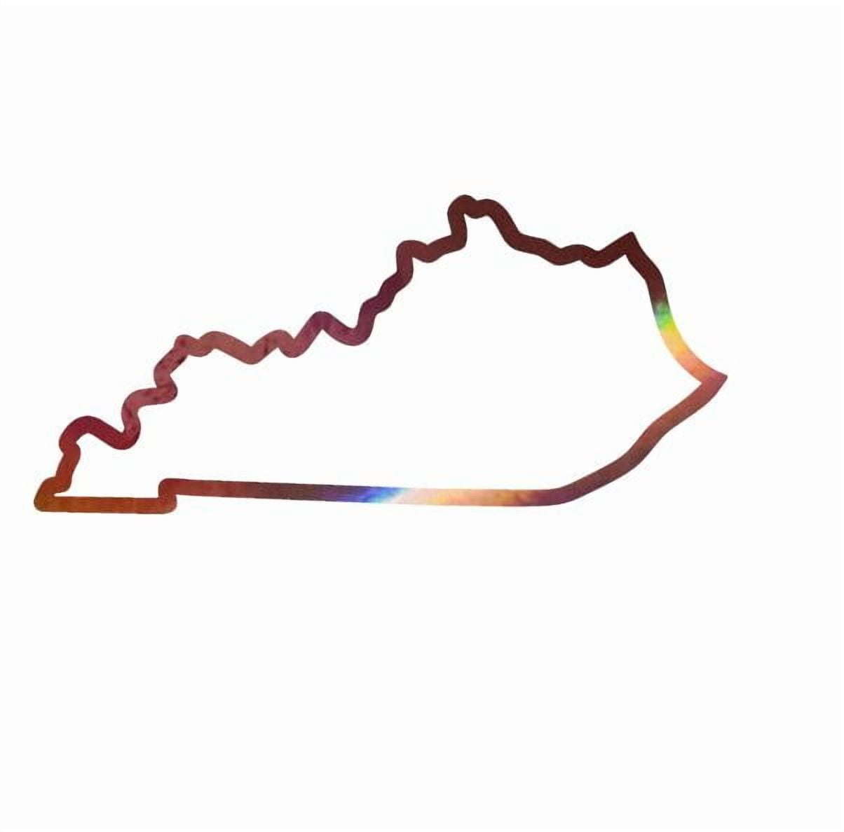 State Map Outline Kentucky Vinyl Decal Sticker UV & Waterproof Bumper ...