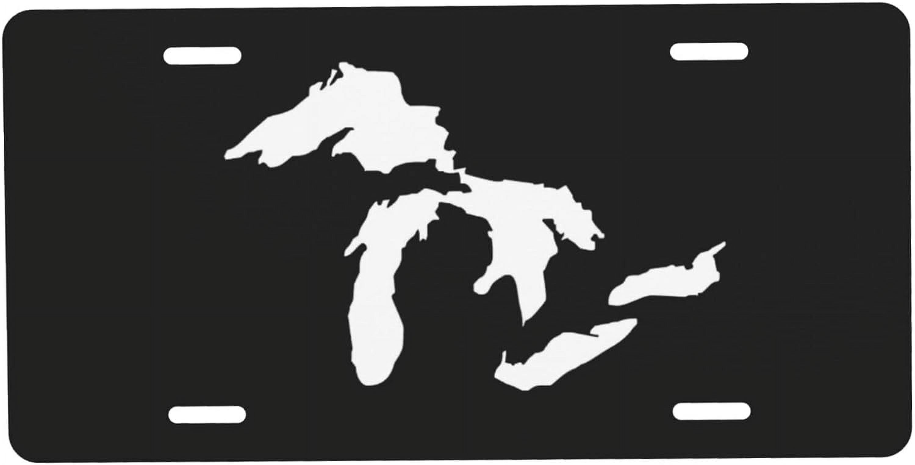 State of Michigan Great Lakes Decorative Car Front License Plate,Vanity ...