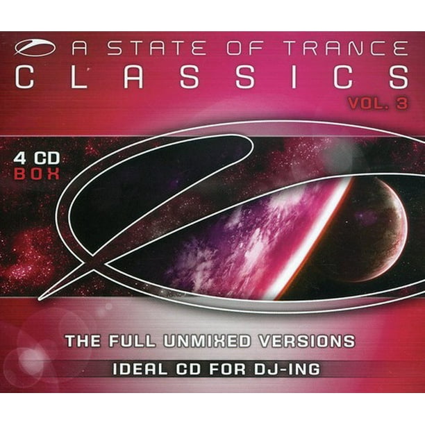 State Of Trance Classics, Vol. 3: Full Unmixed Versions - Walmart.com