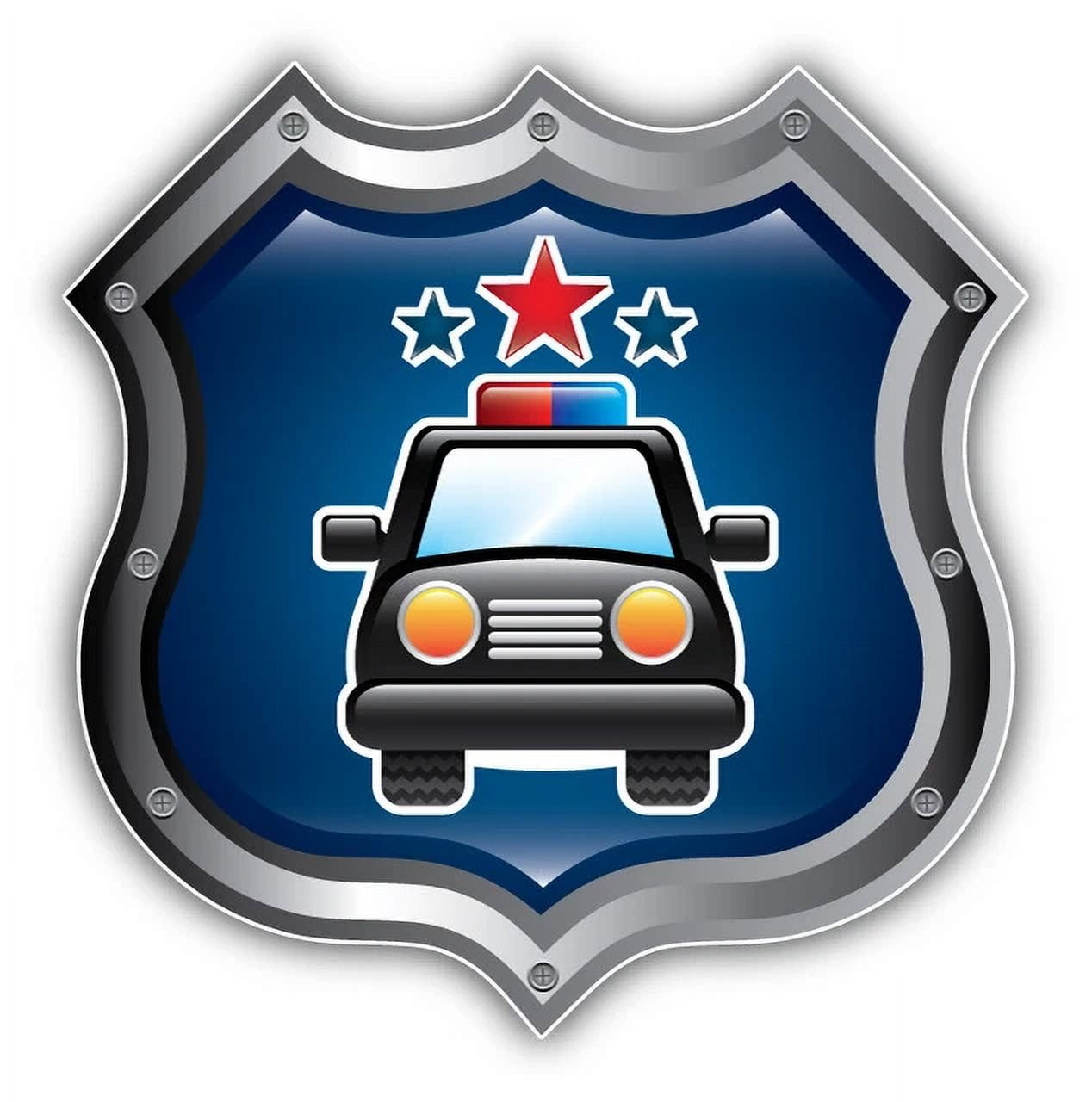 State Police Badge Sticker Phone Decal Water Bottle Stickers Car Decals ...