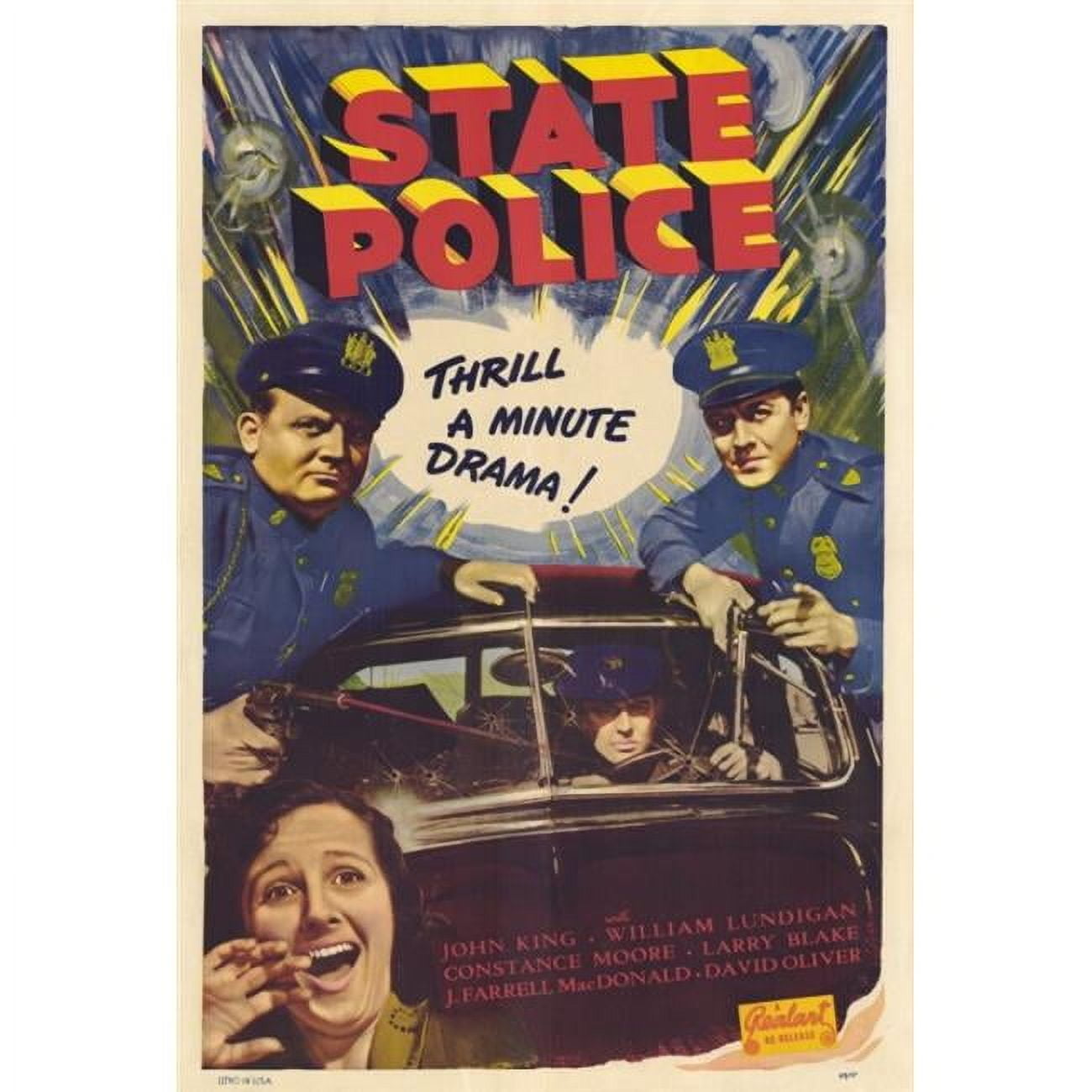 State Police Movie Poster - 27 x 40 in. - Walmart.com