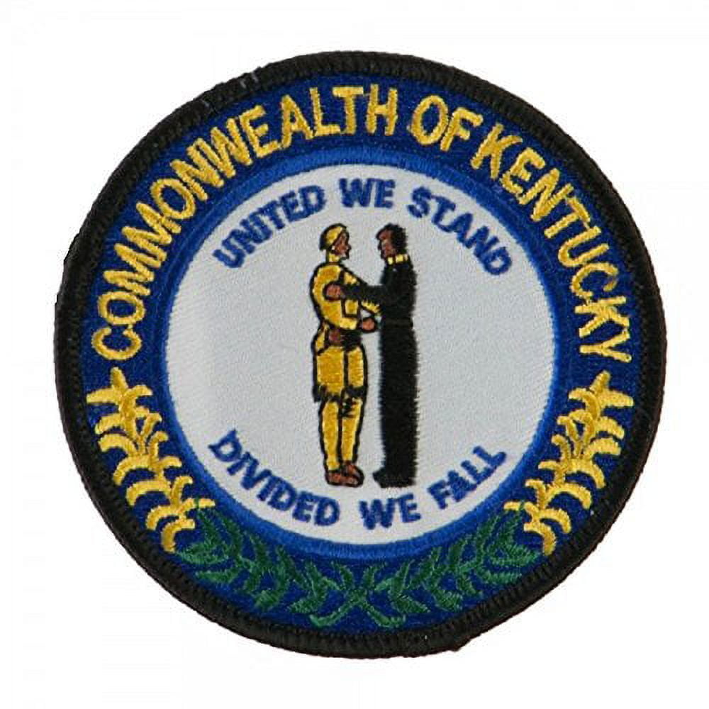 State Seal Patch Round 3" Diameter, Embroidered Iron On or Sew On Seal ...