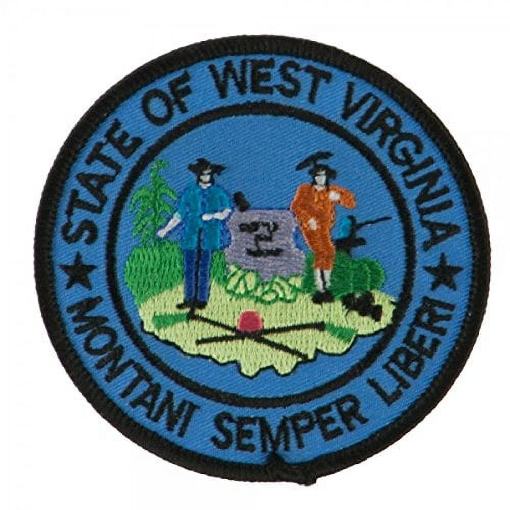 State Seal Patch Round 3" Diameter, Embroidered Iron On or Sew On Seal ...