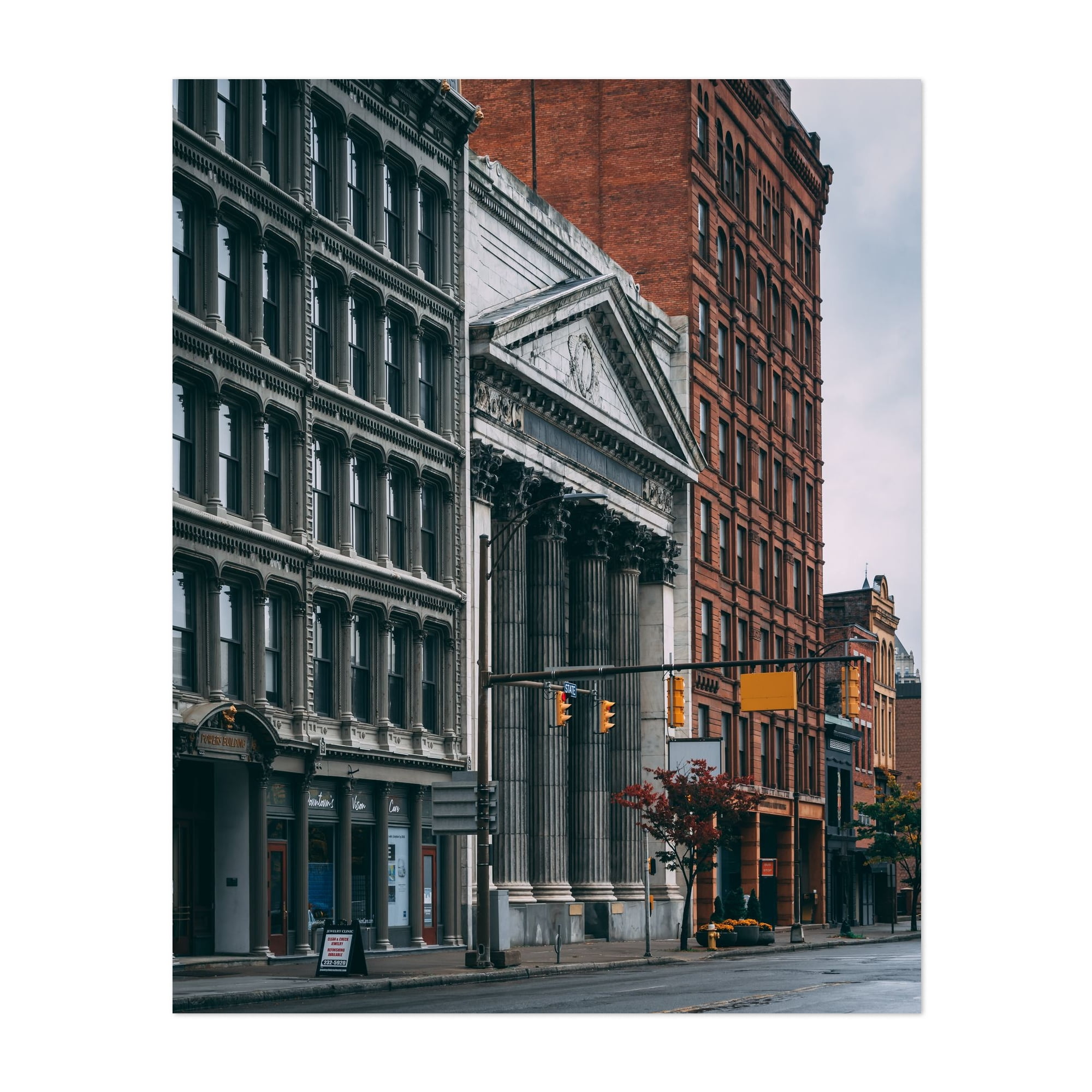 State Street - Rochester New York Photography Unframed Wall Art Print ...
