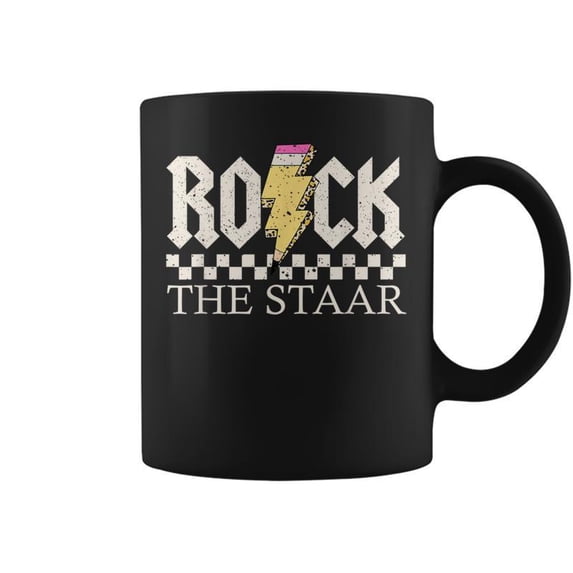State Testing Test Day Rock The Staar Teacher Student Coffee Mugs ...