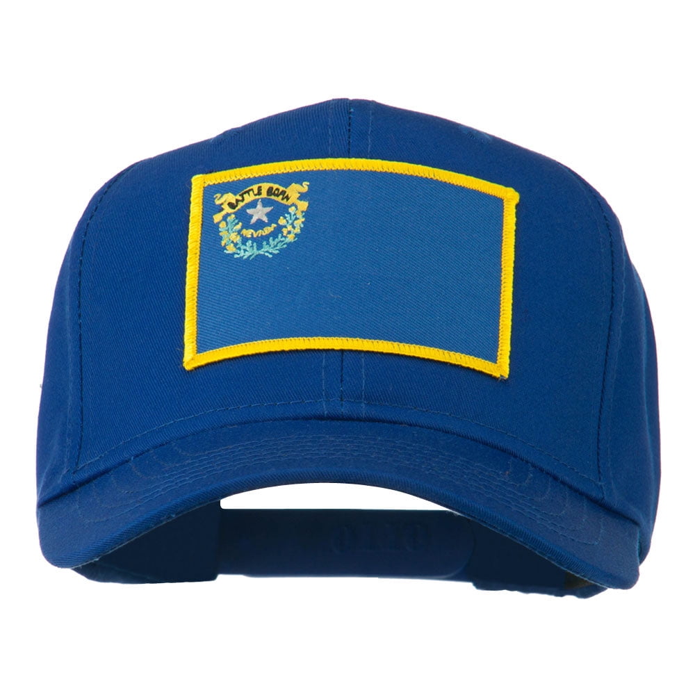 State of Nevada Embroidered Patch Cap - Royal OSFM - Walmart.com