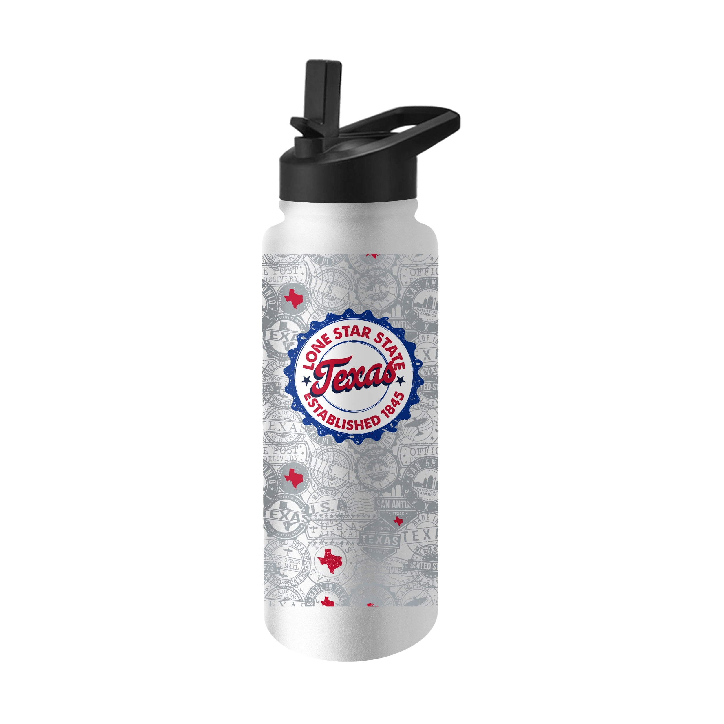 State of Texas Lone Star State 34oz Quencher Bottle - Walmart.com