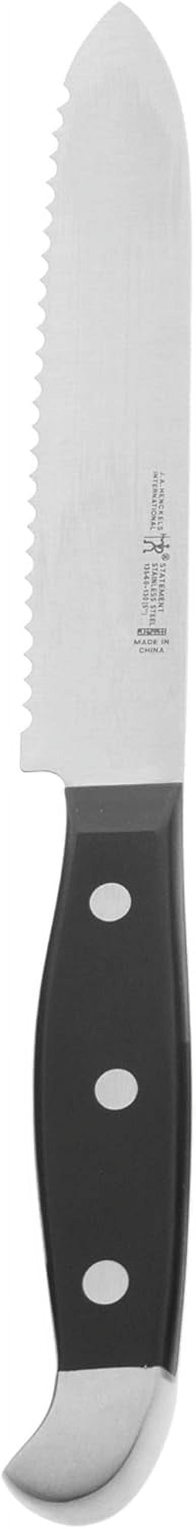 Statement Razor-Sharp 5-inch Serrated Utility Knife, Tomato Knife ...