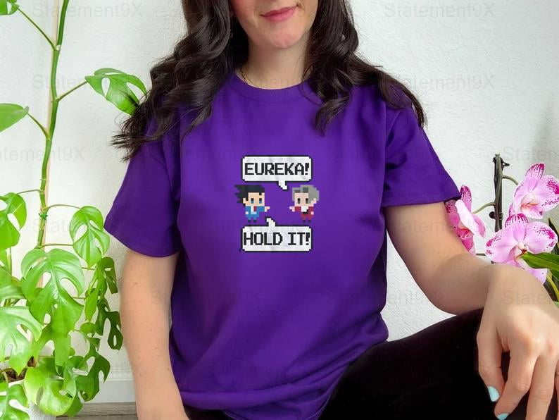 Statement91 Ace Attorney Eureka 8Bit Royal Capcom Gaming Pixel Art ...