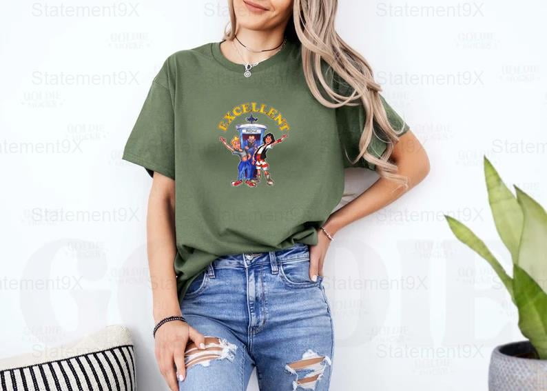 Statement91 Bill And Ted Cartooncellent Movie Animated Series Style ...