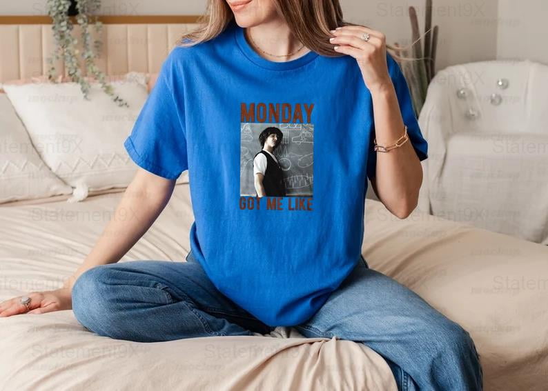 Statement91 Bill And Ted Monday Got Me Like Movie Funny Meme Quote Work ...