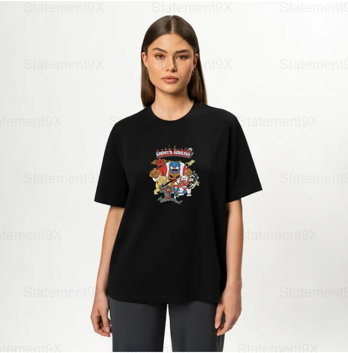 Statement92 Ghost N Goblins Goblins Gaming Capcom NES Retro Video Game ...