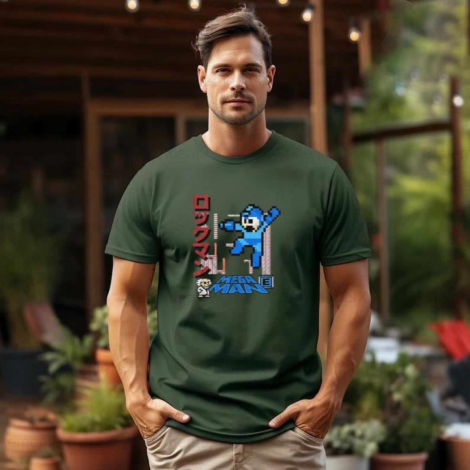 Statement95 Mega Man Mega Mega Man Gaming Capcom NES Retro Character ...