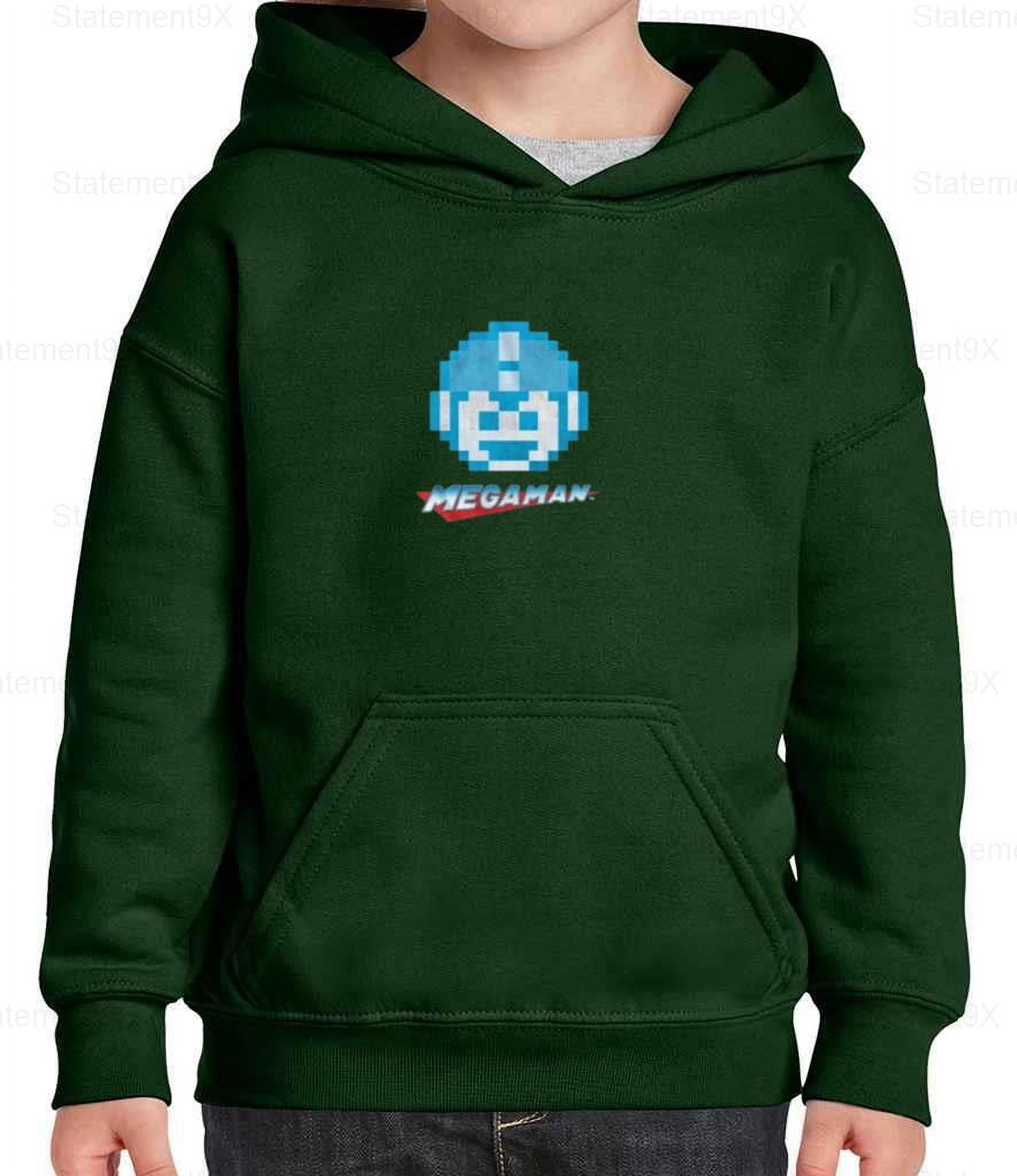 Statement95 Mega Man Megaface Navy Gaming Capcom NES Retro Character ...