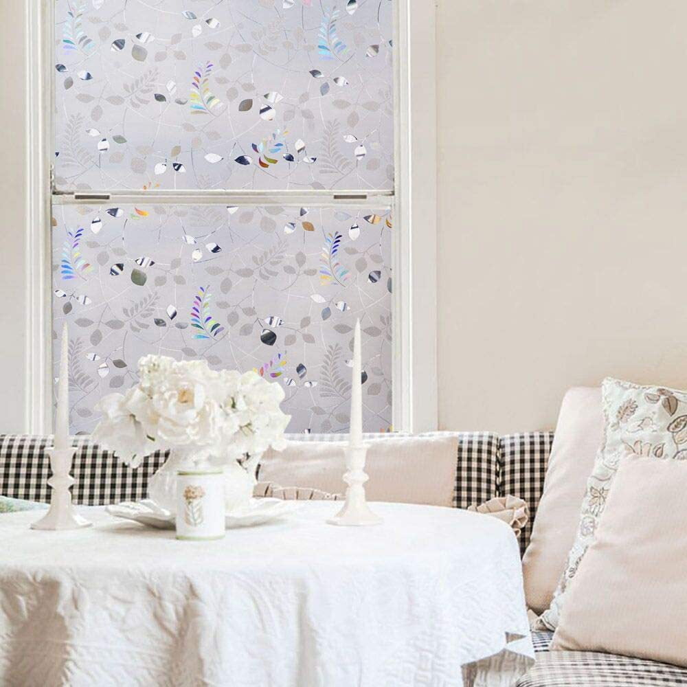 Static 3D Peep-Proof Paper-Cut for Window Decoration Transparent Opaque ...