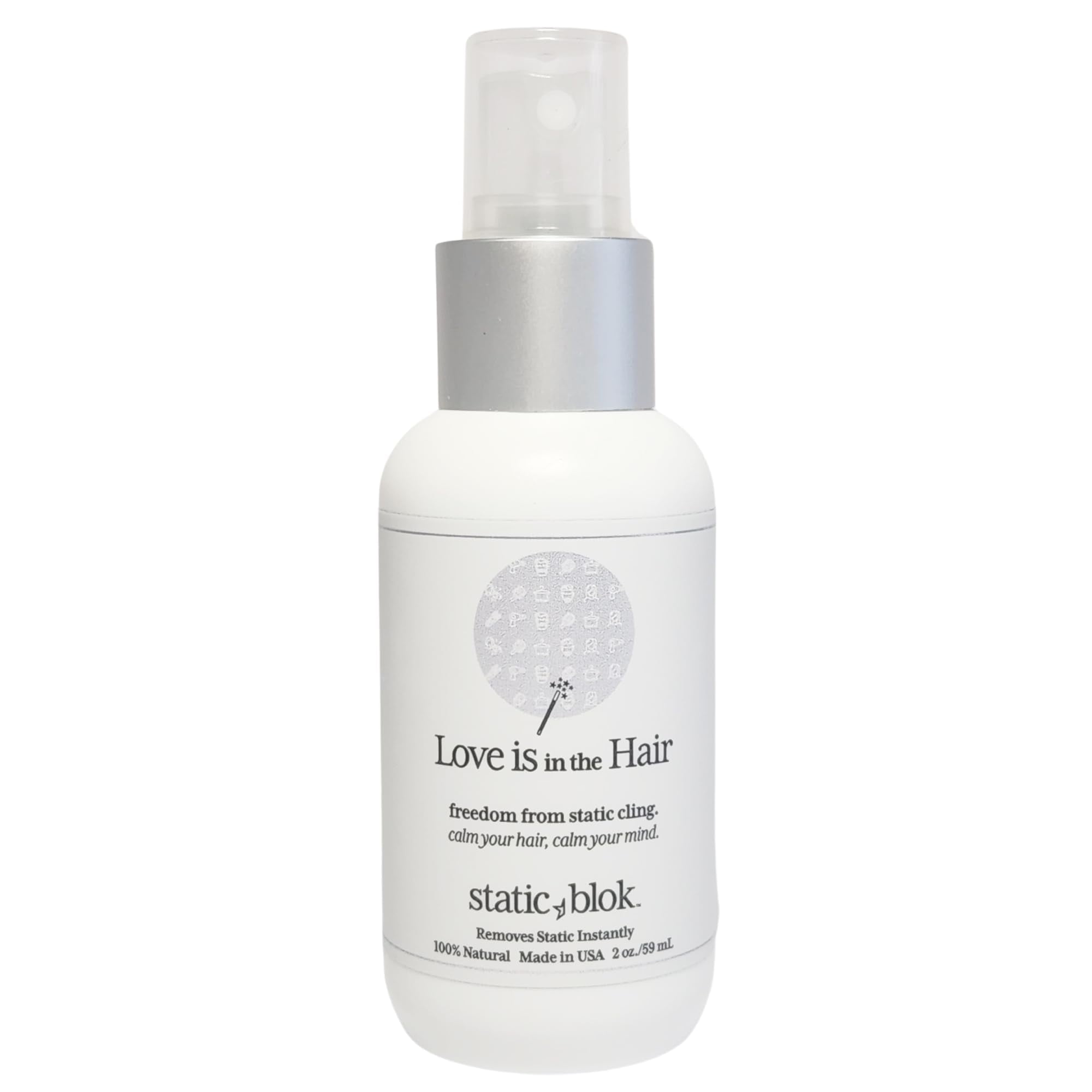 Static Blok Anti-Static Spray for Hair - Instantly Eliminate Static ...