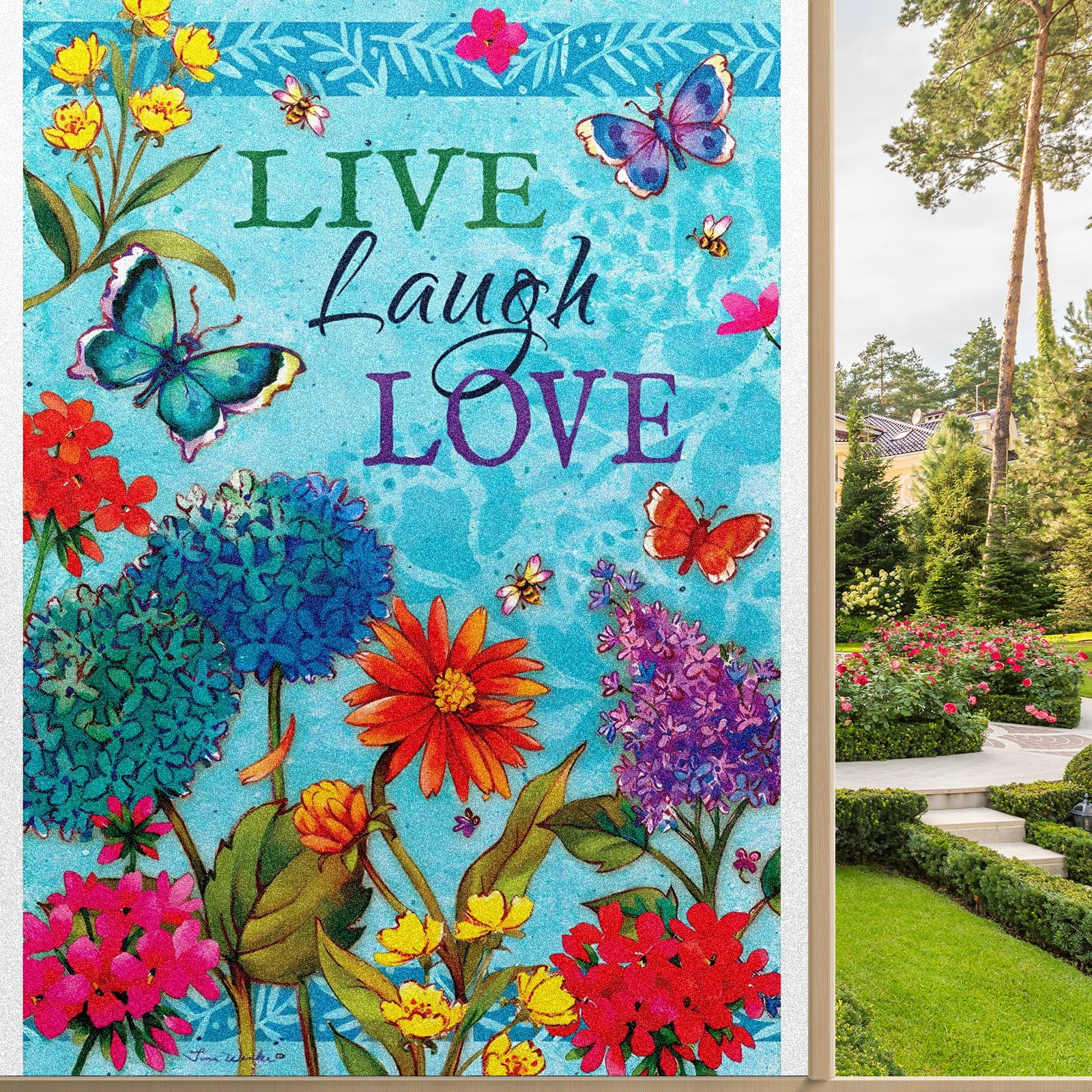 Static Cling Decorative Window Film Frosted Privacy Film Window Clings ...