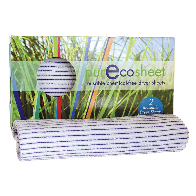 Static Eliminator Purecosheet Reusable Chemical-Free Dryer Sheets 2 Ct ...