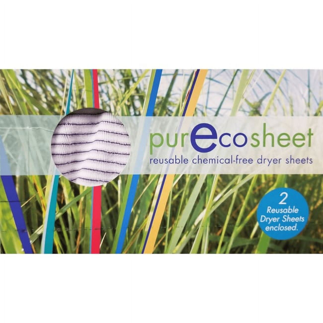 Static Eliminator Purecosheet Reusable Chemical-Free Dryer Sheets 2 Ct ...