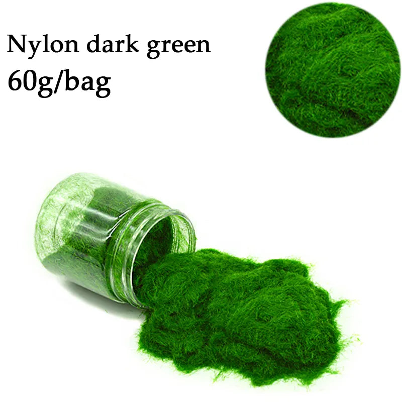 Static Grass Powder 3MM Turf Flocking Nylon Toy Model Scene Making 60g ...