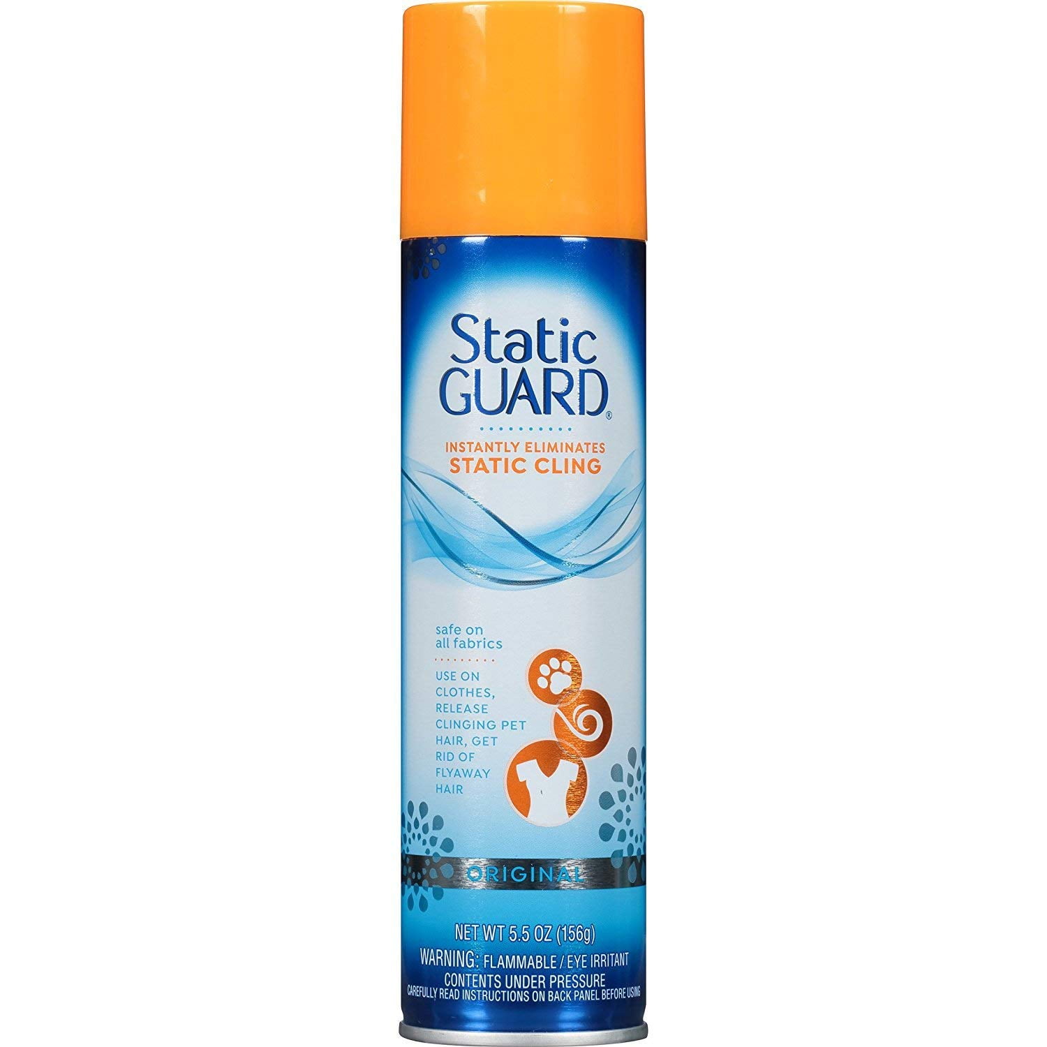 Static Guard Fabric Spray, 5.5 Ounce - Walmart.com