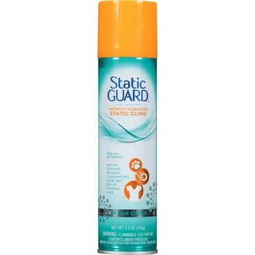 Static Guard Clothes Cling Free Fabric Spray, 1.4 Ounces - Walmart.com