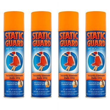 Static Guard Clothes Cling Free Fabric Spray, 1.4 Ounces - Walmart.com